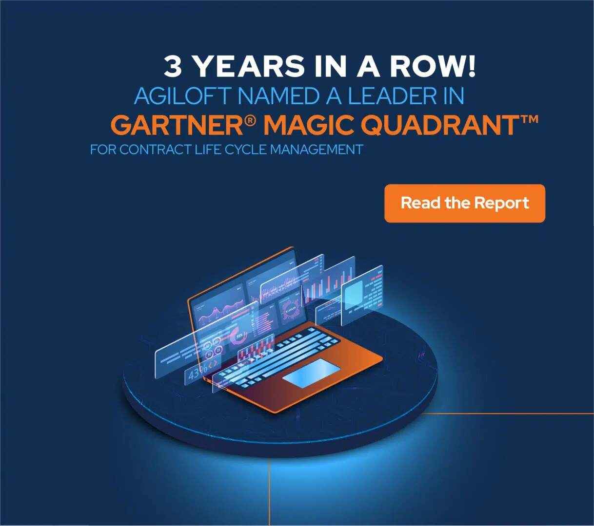 Gartner utser återigen Agiloft till ledare av 2022 Magic Quadrant för ...